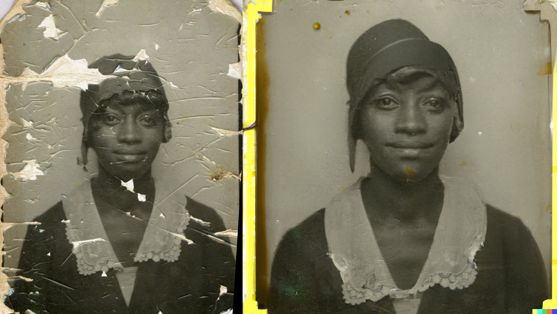 Damaged Photograph