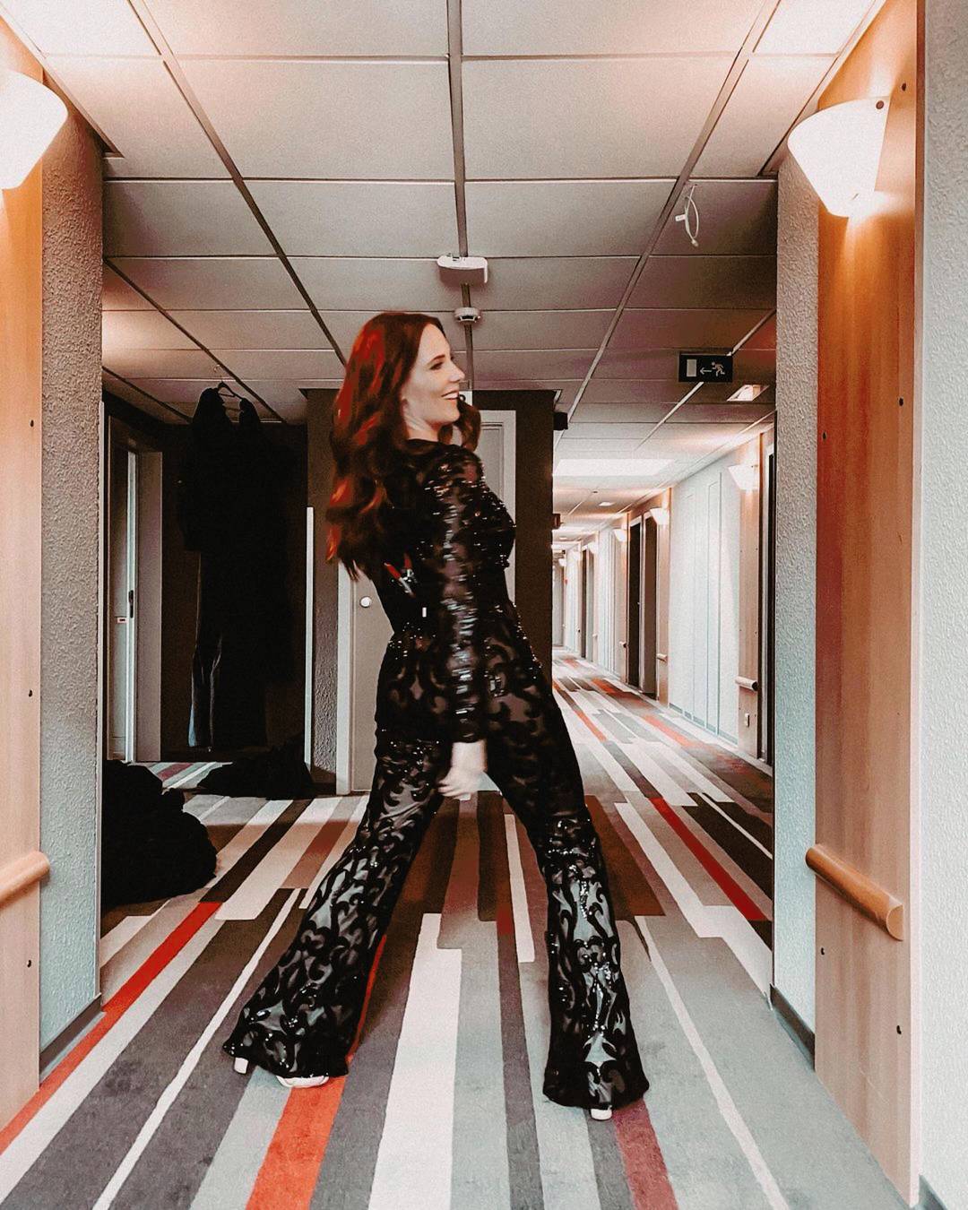 Simone Simons Black Hair