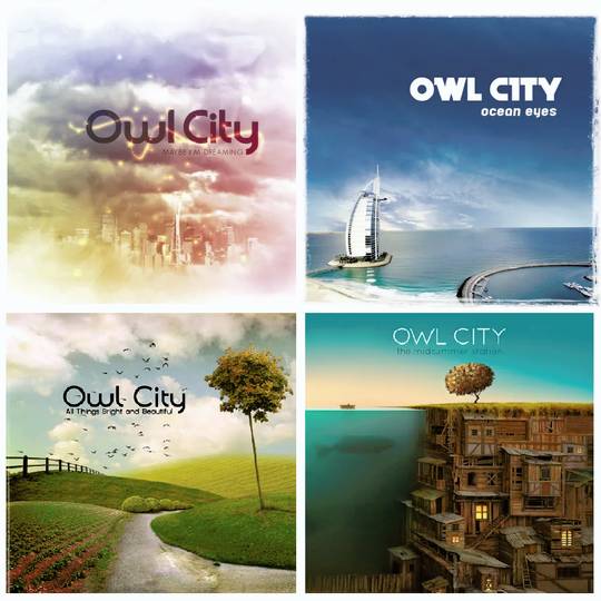 Owl City All Things Bright And Beautiful Album Cover